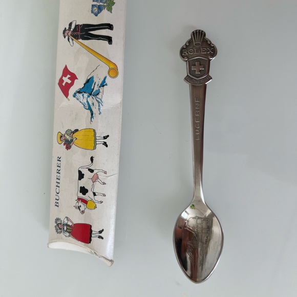Rolex | Dining | Vintage Rolex Bucherer Spoons Collection Lucerne ...